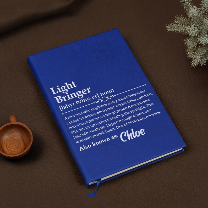 Difference Maker Journal, Light Bringer Journal, Special Person Gift ...
