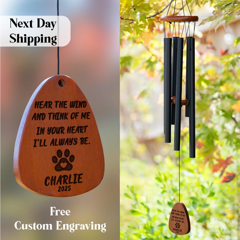 Outside Wood Wind Chimes - Etsy