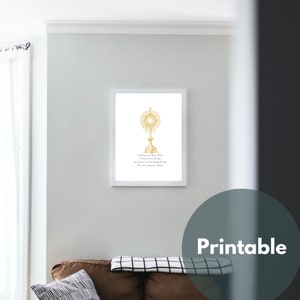 Catholic Wall Art. Blessed Sacrament. Minimalist - Etsy