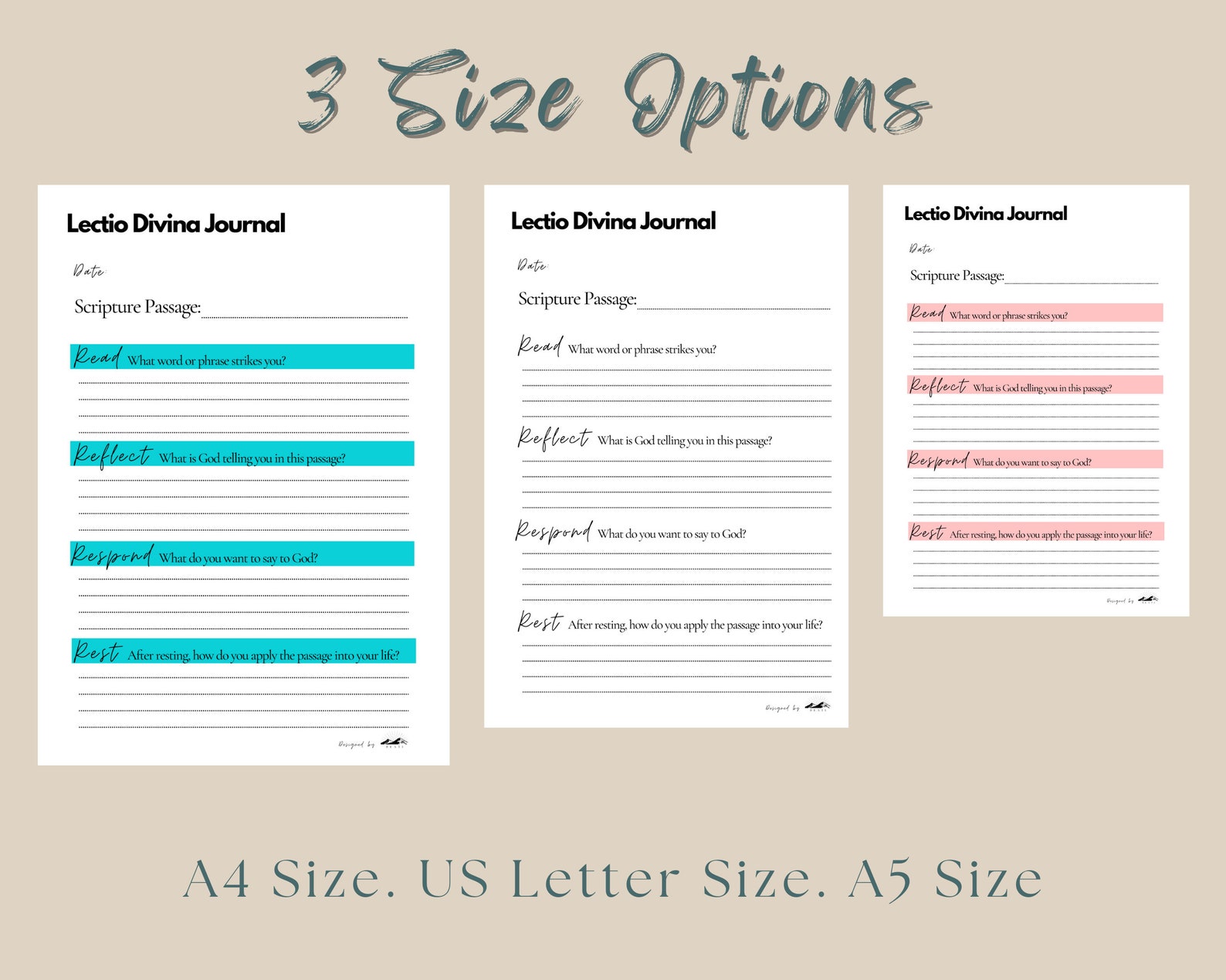 Lectio Divina Journal With Guided Questions for Catholics (printable ...