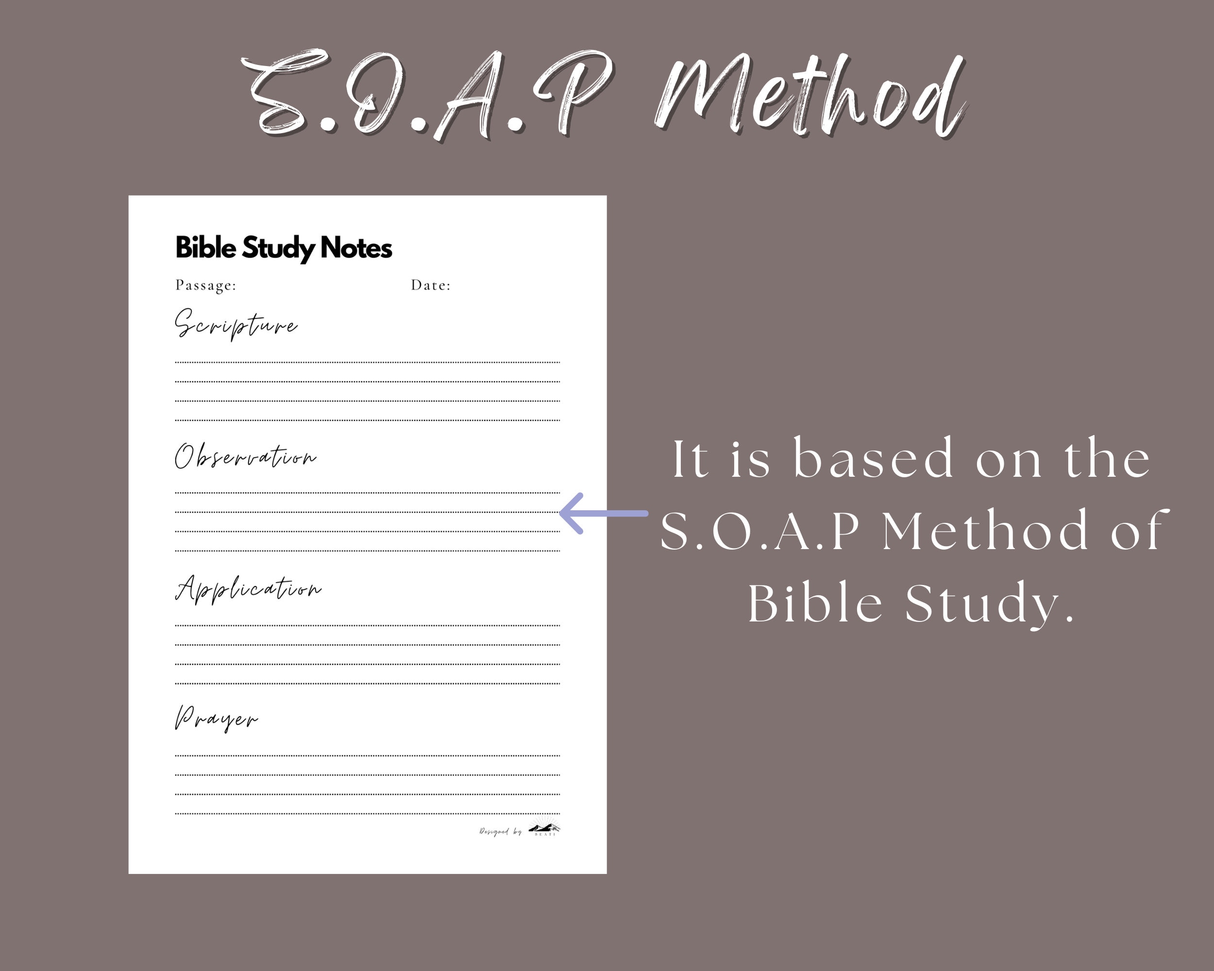 Catholic Bible Study Notes (printable) - Etsy