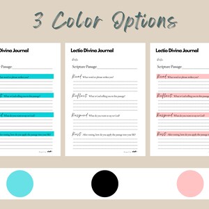 Lectio Divina Journal With Guided Questions for Catholics (printable ...