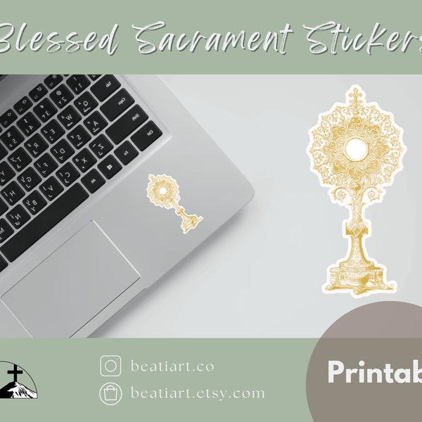 Catholic Stickers - Etsy