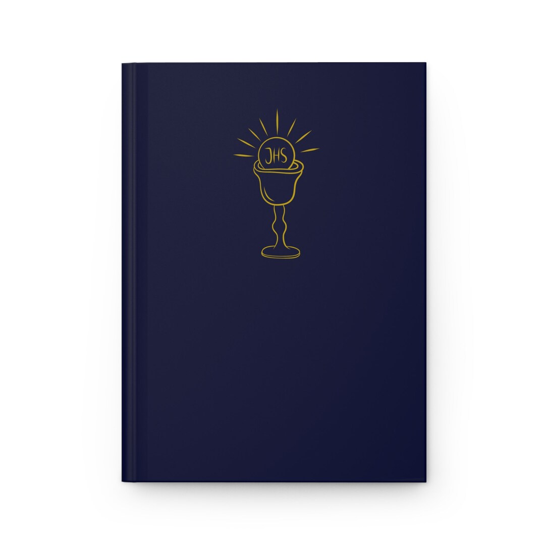 Catholic Journal. Mass Journal. Hardcover Journal Matte. Navy Blue. - Etsy