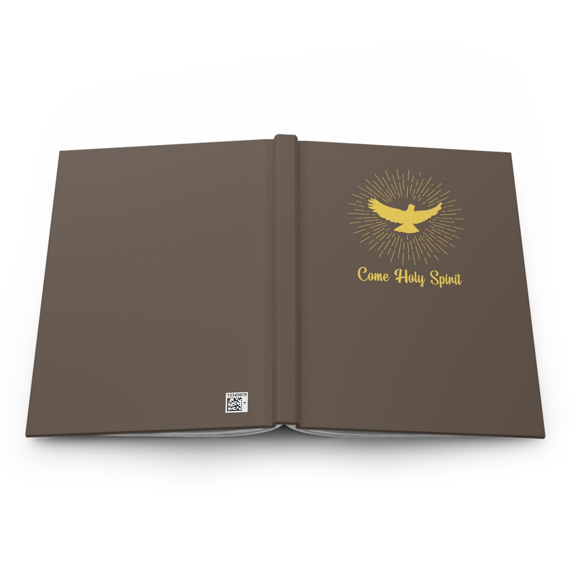 Catholic Journal. Come Holy Spirit. Minimalist. Hardcover Journal Matte ...