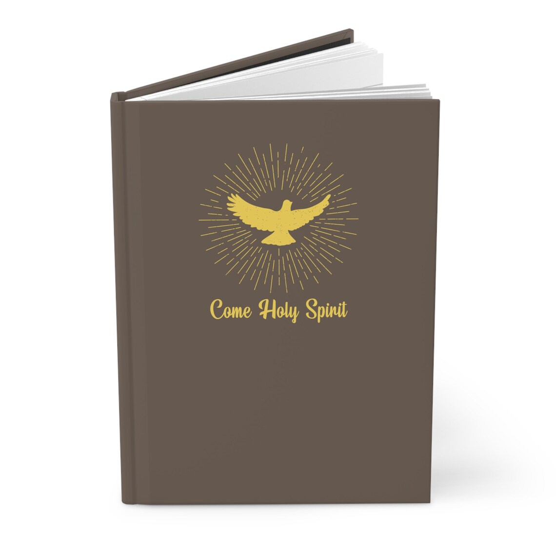 Catholic Journal. Come Holy Spirit. Minimalist. Hardcover Journal Matte ...
