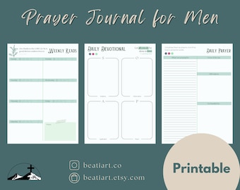 Printable Prayer Journal for Women catholic - Etsy