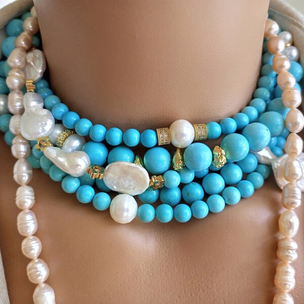 Unique Pearl Jewelry - Etsy