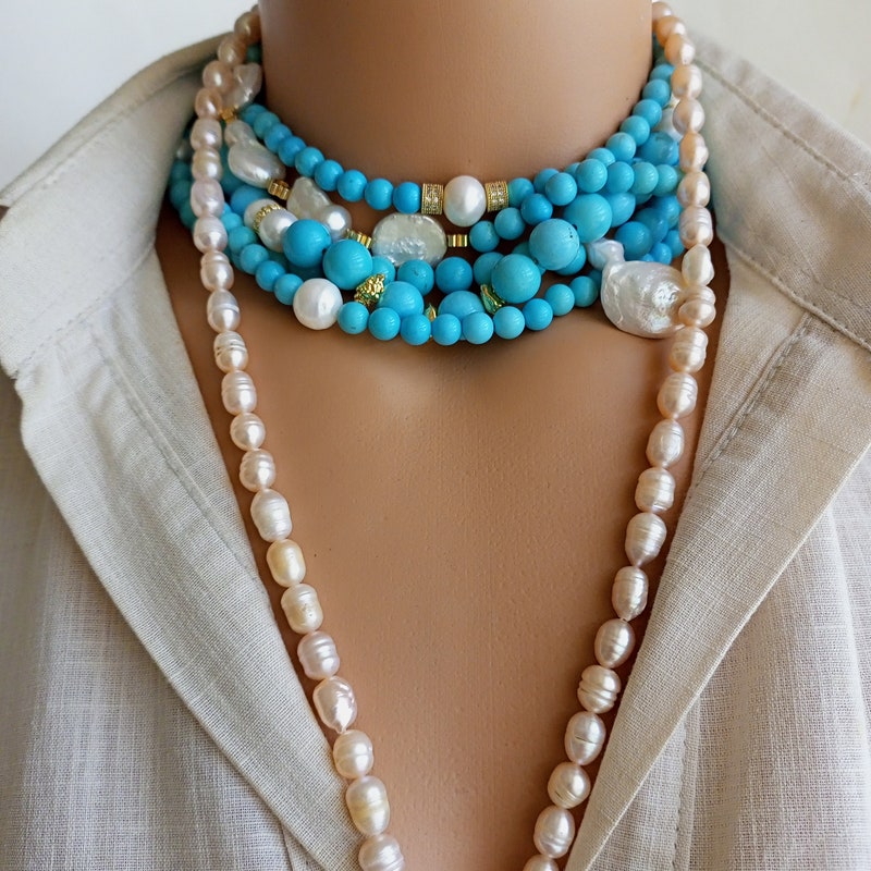 Unique Pearl Jewelry - Etsy