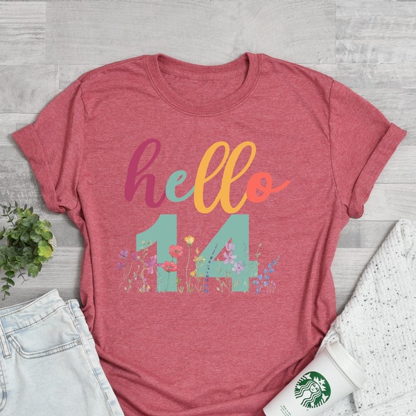 14th Birthday Shirt - Etsy