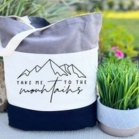 Ultrarunner Cotton Canvas Tote Bag | Trail Running Theme Tote | Novelty ...