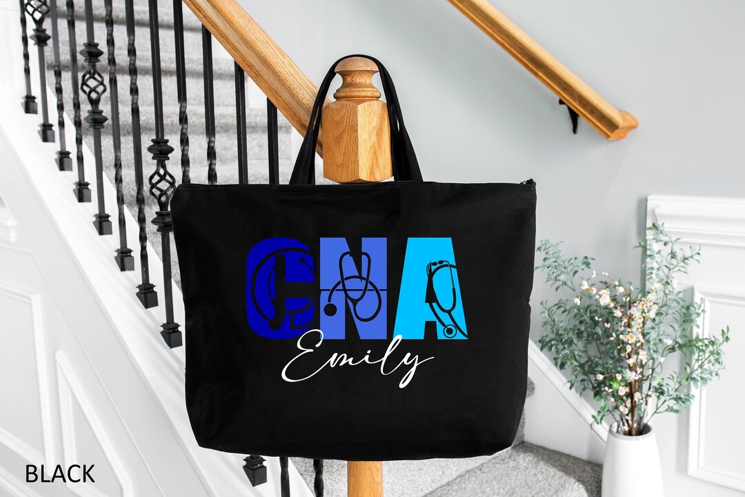 Personalized CNA Nurse Bag, CNA Nurse Gifts, Custom Nurse Gift Bag ...