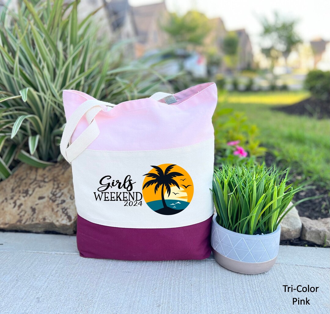 Custom Girls Weekend 2024 Bag, Girls Trip Bag, Girls Travel Bag, Girls ...