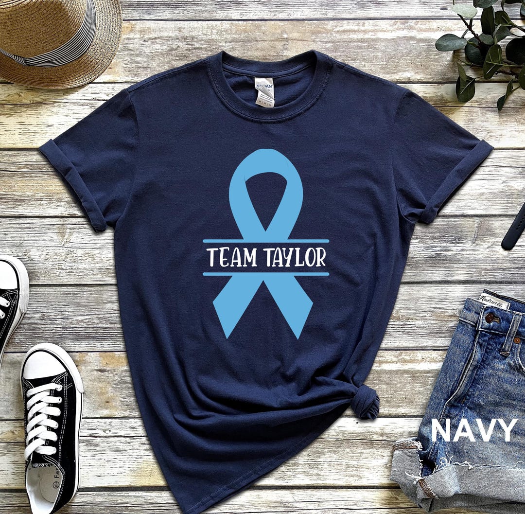 Custom Team Cancer Shirt, Cancer Awareness Shirt, Personalized Team ...