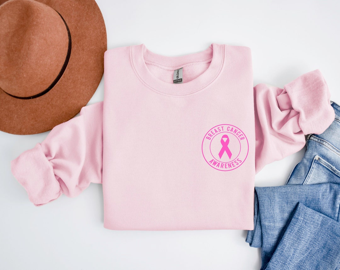 Breast Cancer Awareness Sweatshirt, Breast Cancer Gifts, Cancer ...