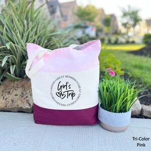 Girls Trip Bag, Girls Getaway Bag, Girls Weekend Bag, Girls Trip Gift ...