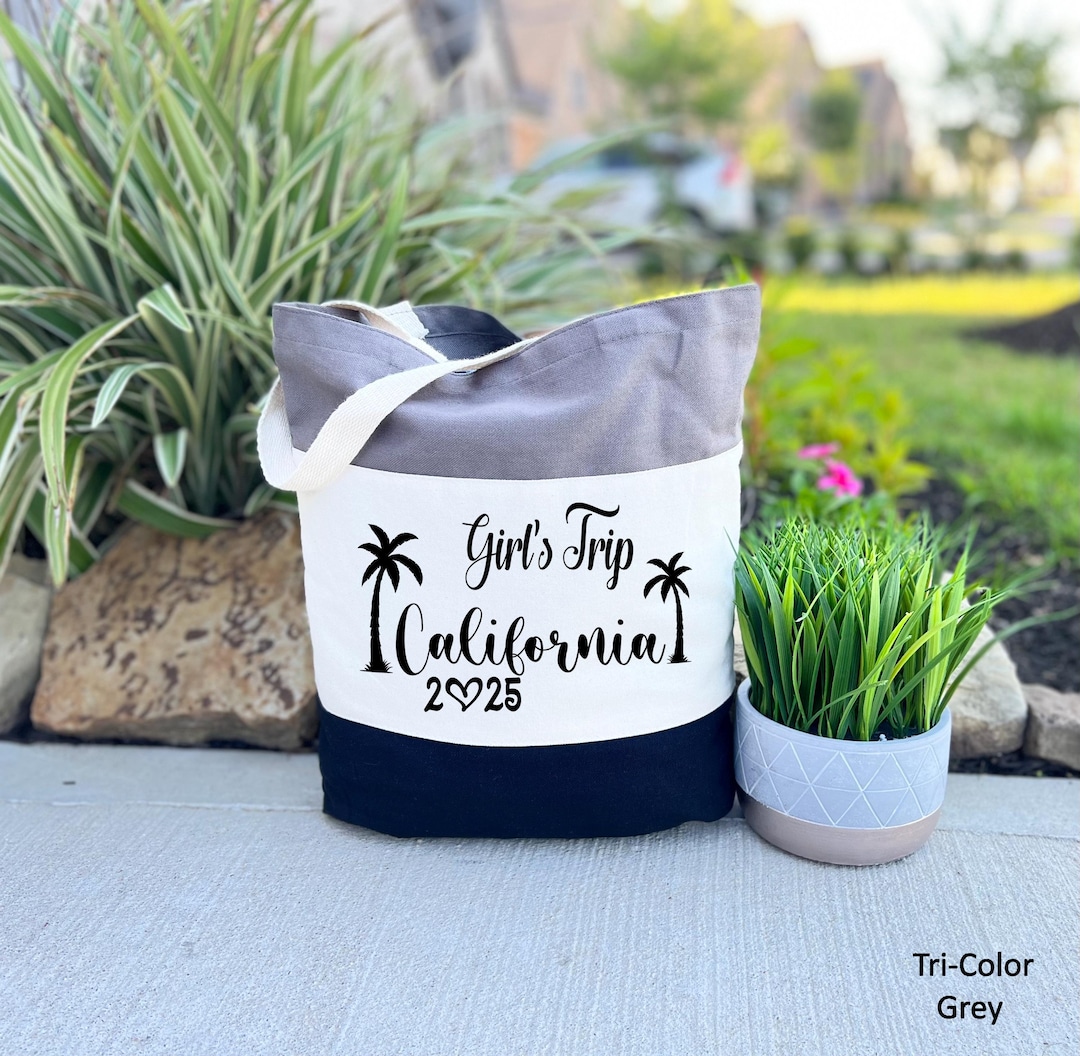 Custom Girls Trip Bag, Girls Trip Gift, Vacation Gift Bag, Besties Trip ...