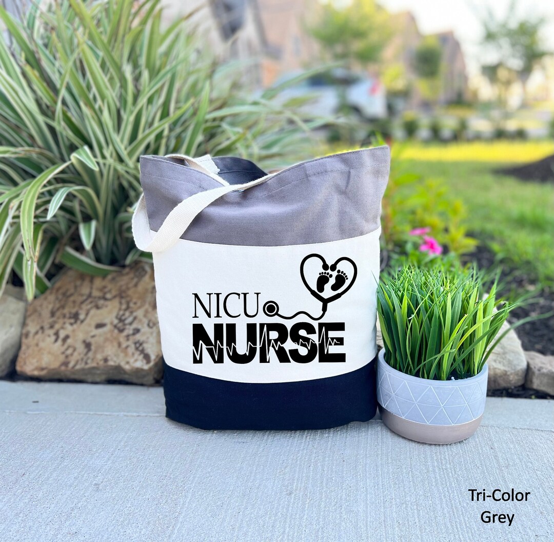 NICU Nurse Tote Bag, Neonatal Intensive Care Unit Nurse Gift, Nurse ...