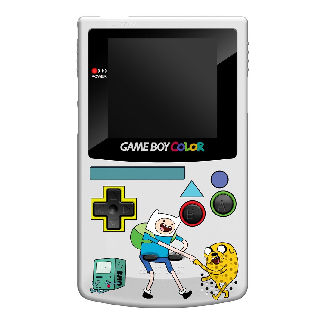 Adventure Time Gameboy Color Custom Gameboy Artwork Digital Download ...