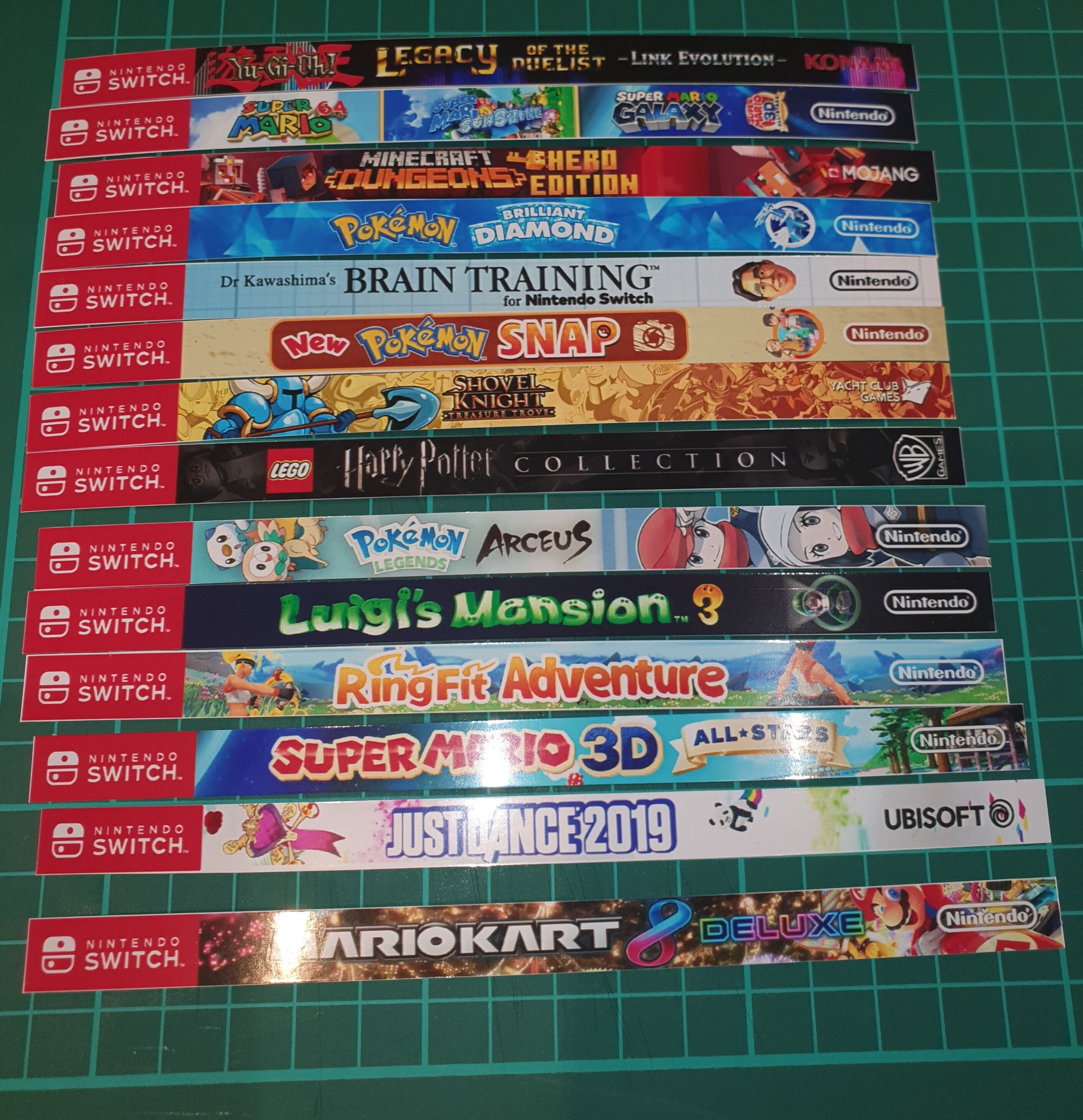 Custom Nintendo Switch Spine Inserts - Etsy UK
