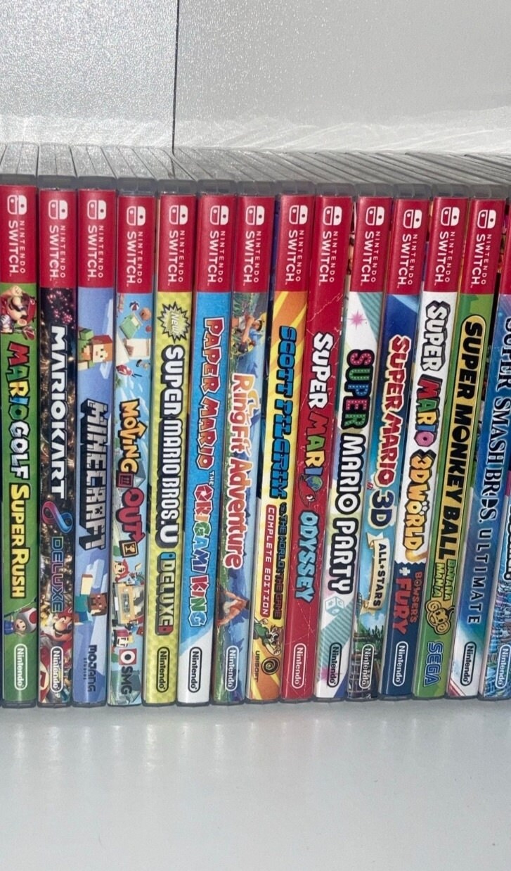 Custom Nintendo Switch Spine Inserts - Etsy UK