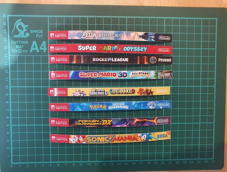 Custom Nintendo Switch Spine Inserts - Etsy UK