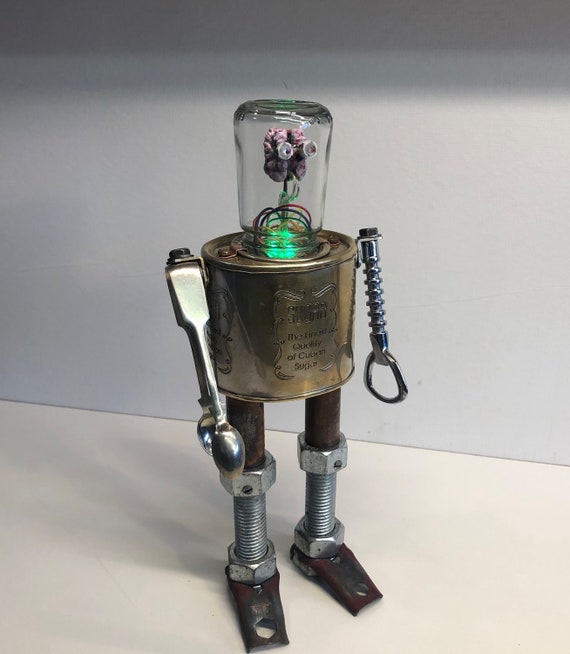 Recycled Robot Sculpture