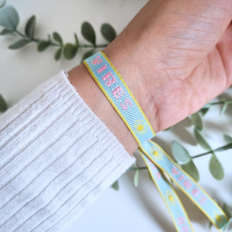 Ribbon Bracelet - Etsy