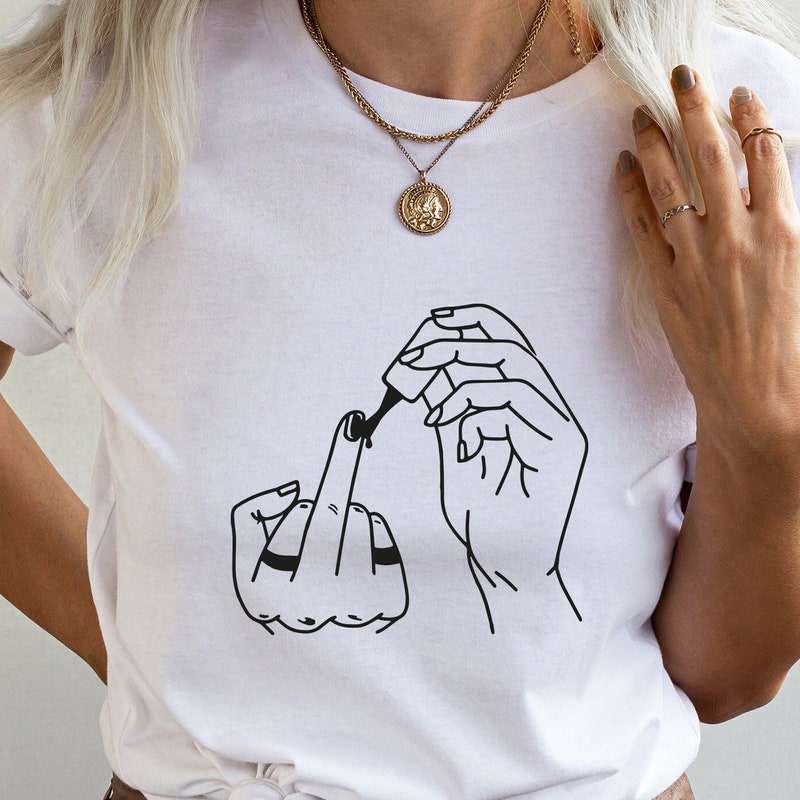 Middle Finger Svg - Etsy