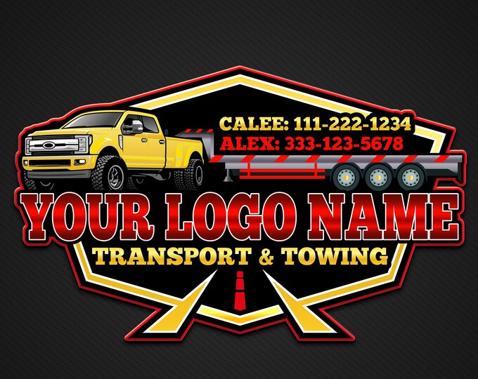 Trucking Company Logo, Moving Truck, Hotshot Logo, Semi Truck Logo ...