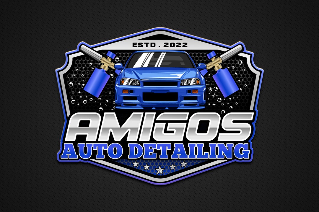 Car Detailing Logo, Auto Detailing Logo, Car Repair Logo, Car Paint ...