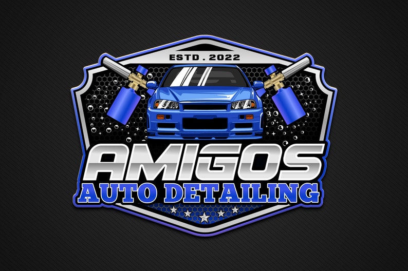 Car Detailing Logo, Auto Detailing Logo, Car Repair Logo, Car Paint ...