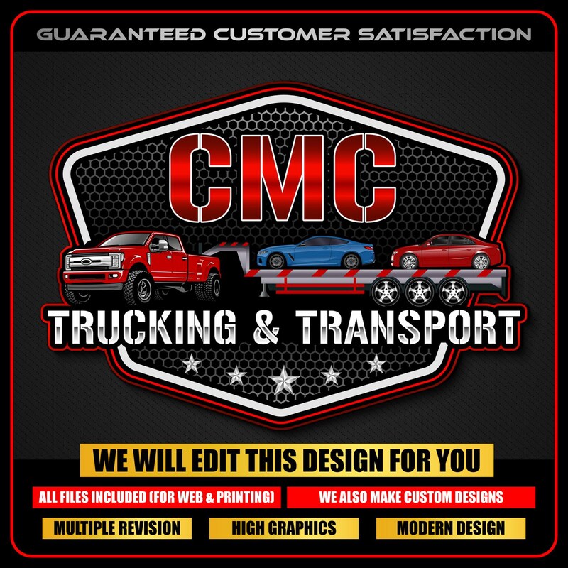 Hot Shot Trucking Logo - Etsy