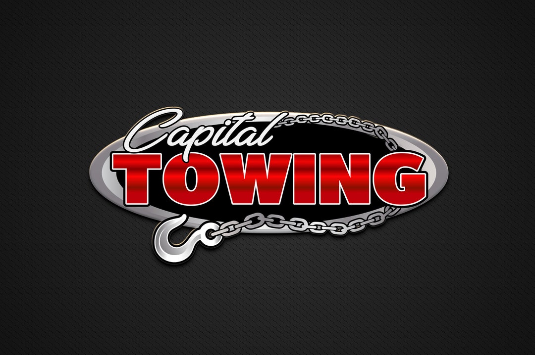 Towing Truck Logo, Towing Logo Template, Towing Chain Svg, Tow Truck 18 Wheeler, Tow Truck Logo ...