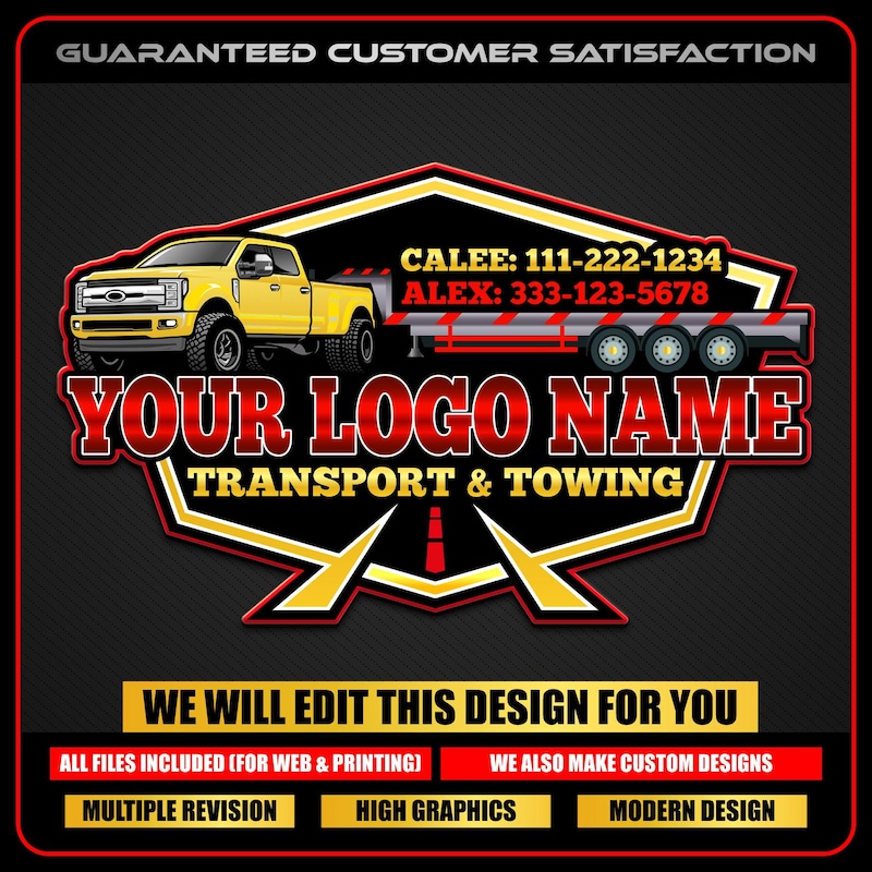 Hot Shot Trucking Logo - Etsy