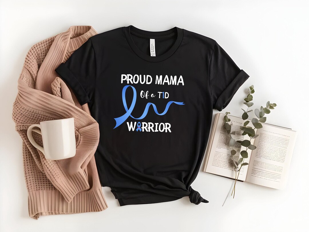 Proud Mama of A T1D Warrior Diabetes Shirt, Type One Diabetes Support ...