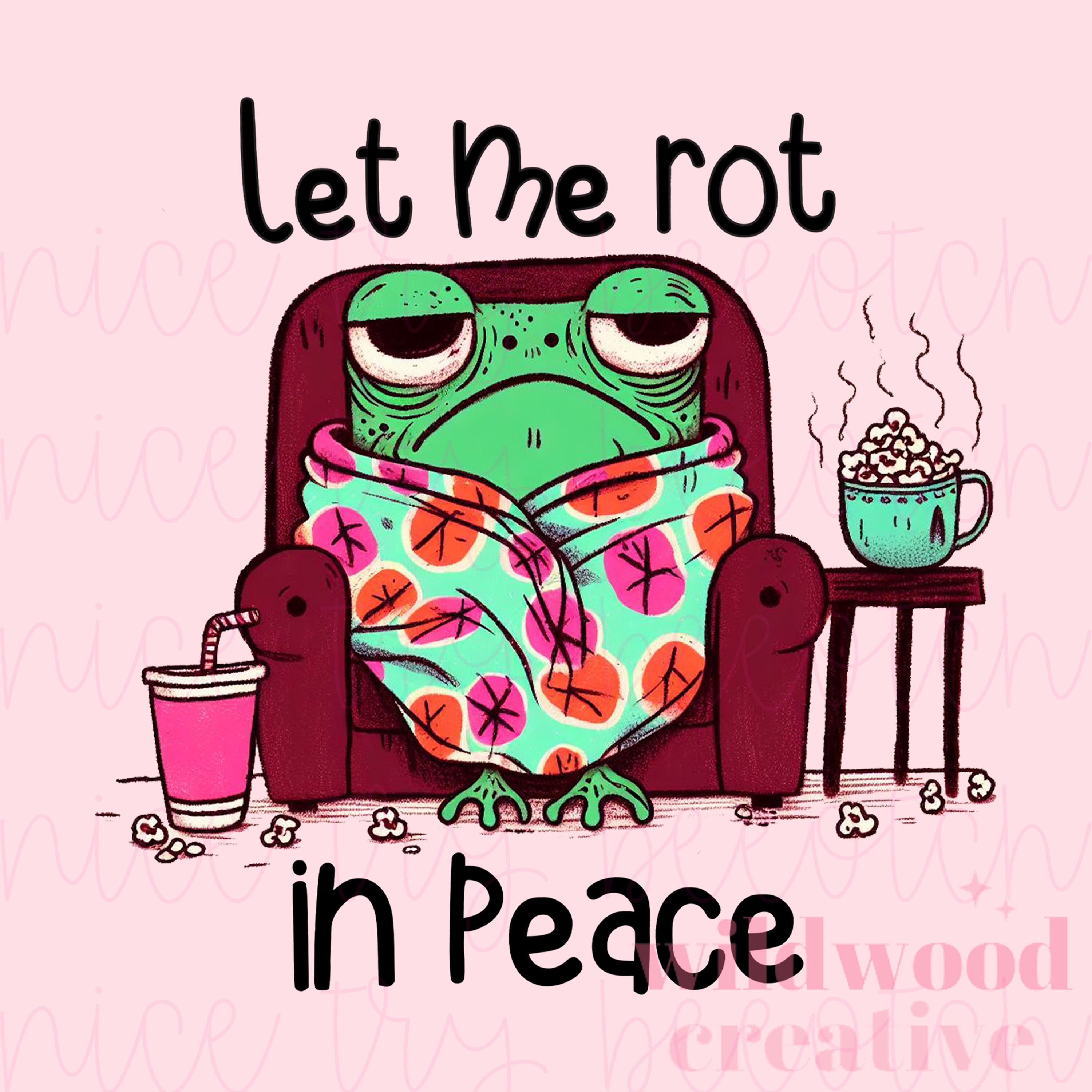 Frog Png, Rot in Peace, Funny Png, Sarcastic Png, Mental Health Png ...
