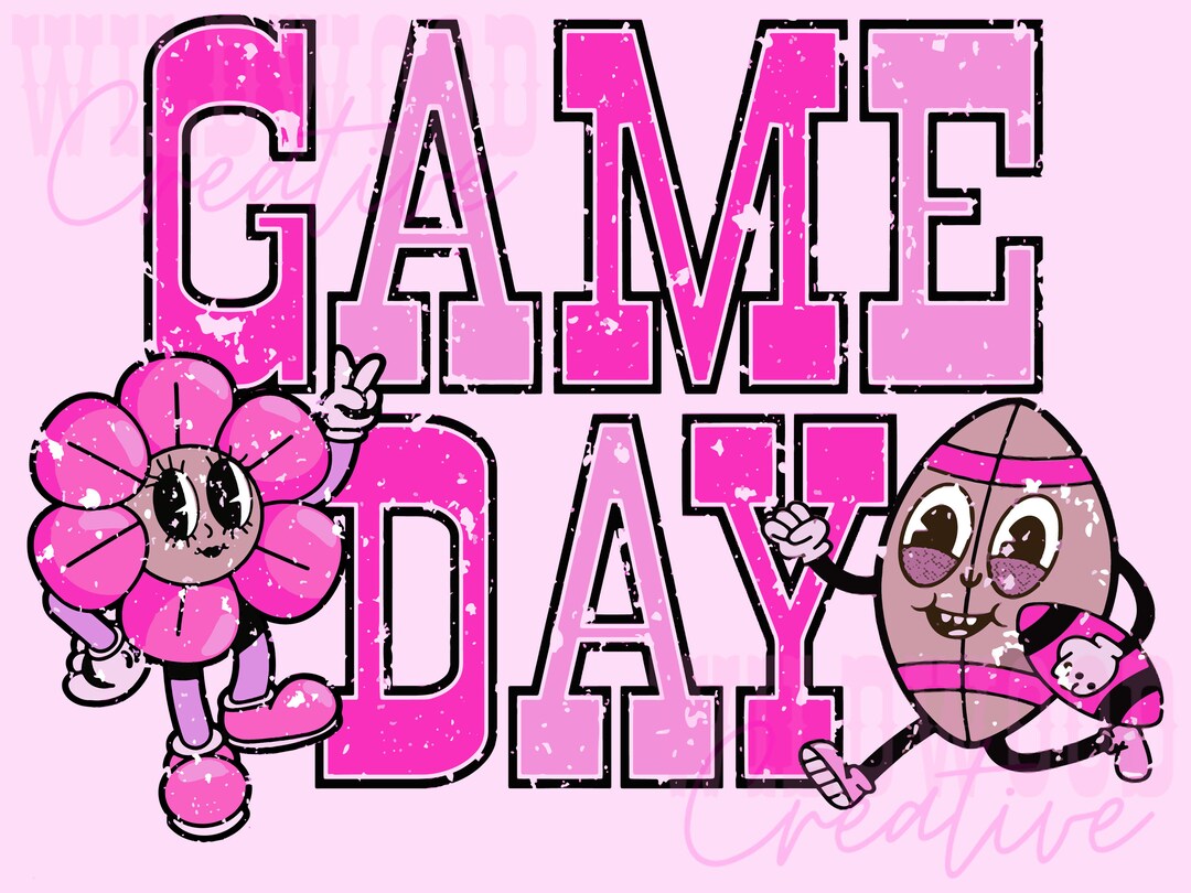 Game Day PNG Digital Download, Sublimation Printable Art, Football Mom ...