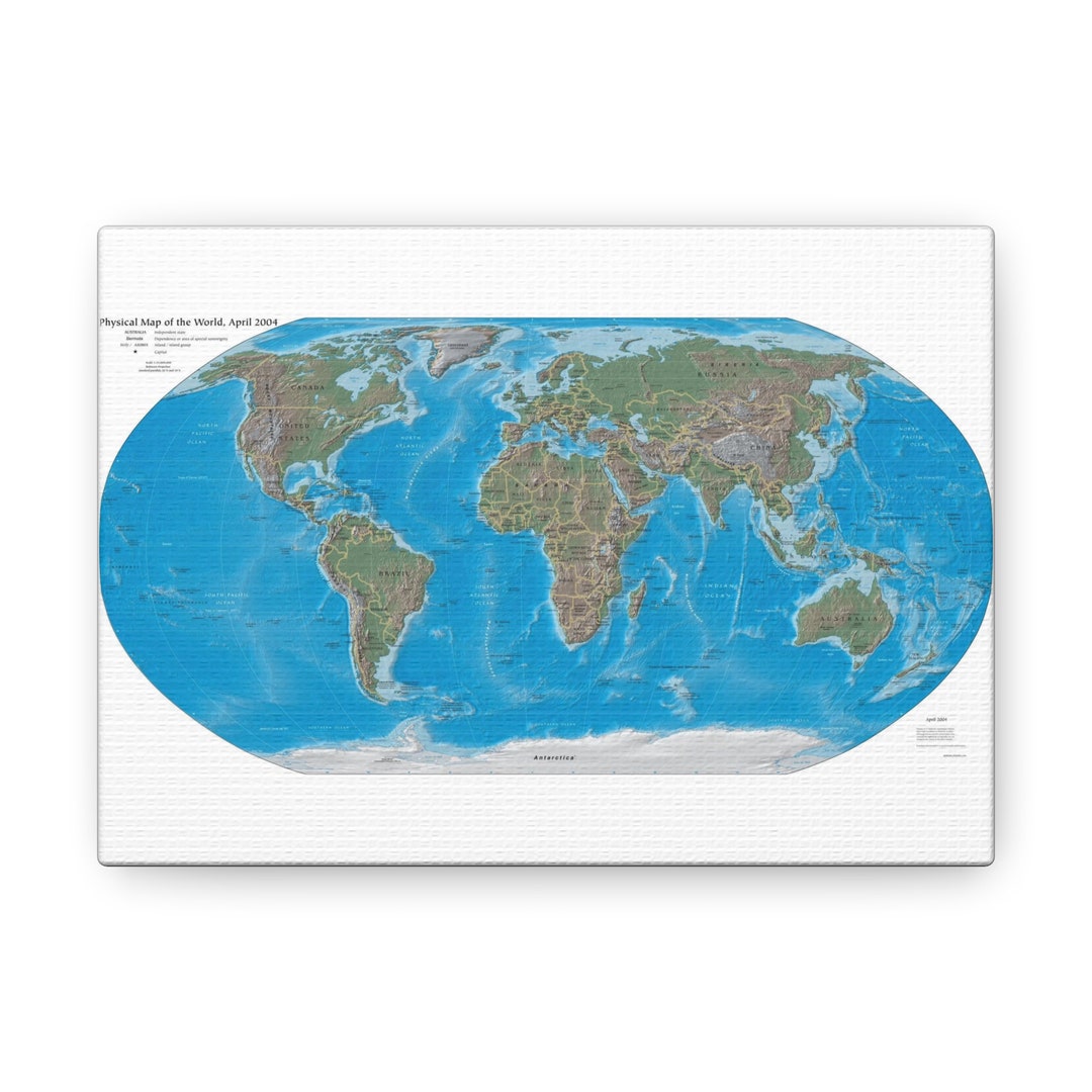 World Map Photography Print, World Map Wall Art, Fine Art - Etsy