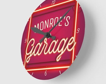 Hot Rod Neon Clock - Etsy