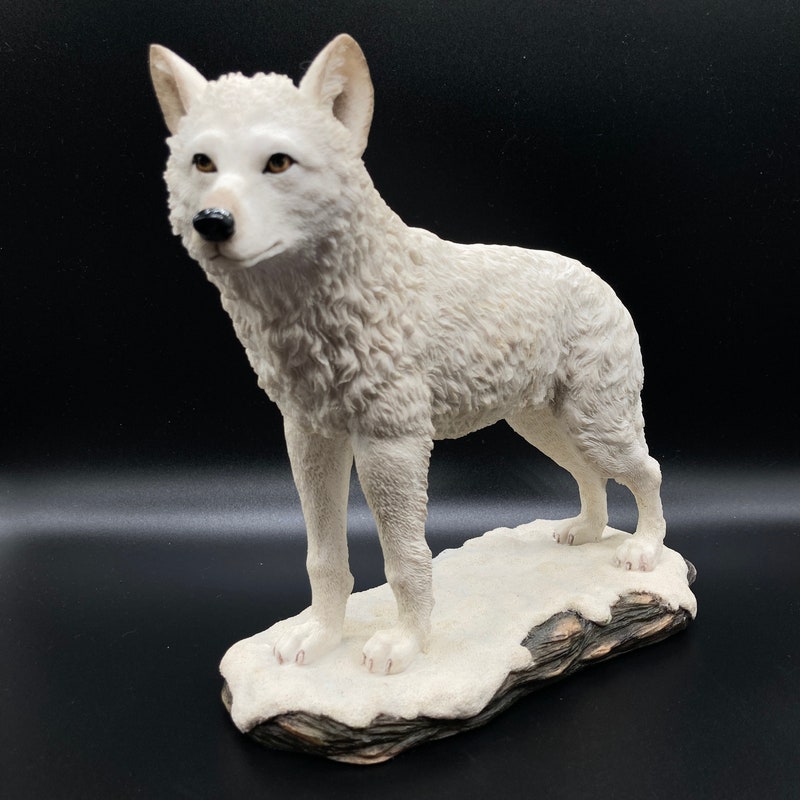 Wolf Sculpture - Etsy