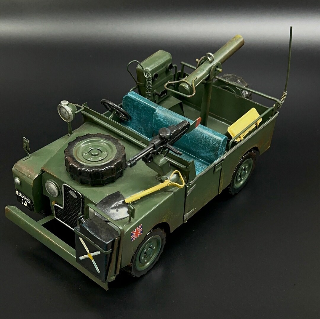 WW2 1951 Land Rover Series 1 Military Jeep Metal Model Car - Etsy