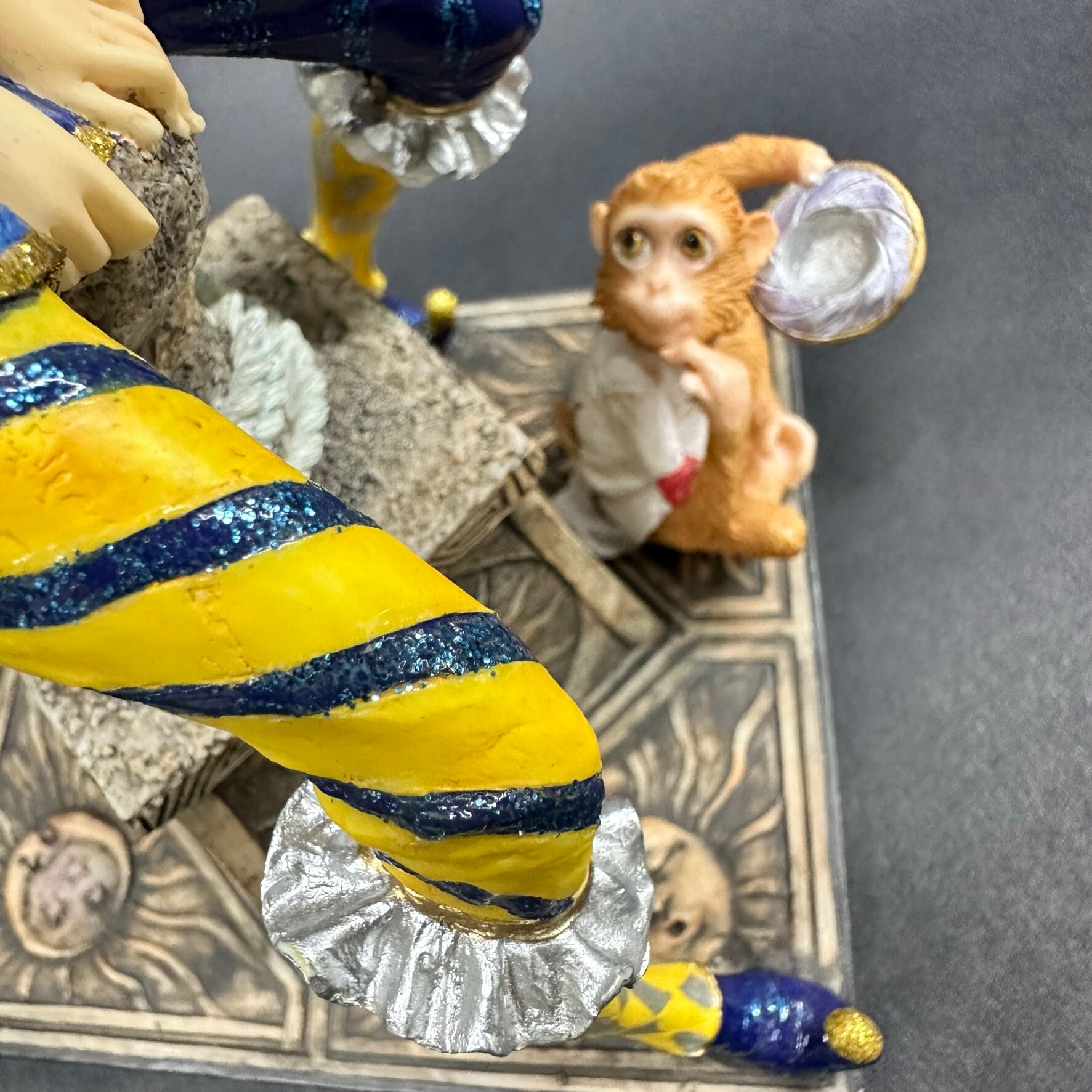 Jester Figurine I Clowns Decorative Gifts I Jester and the Monkey ...