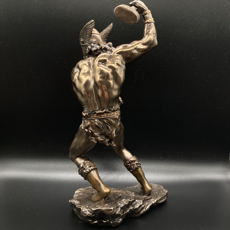 Thor Statue I Norse God Thor Statue I Thor Figurine With Hammer I Thor ...