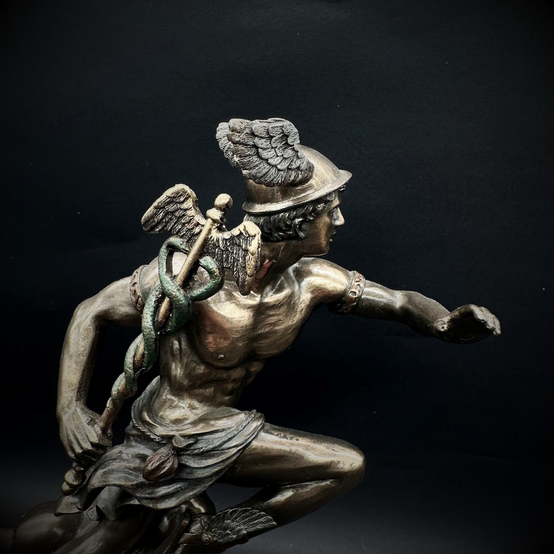 Hermes Statue I Ancient Greek God Figurine I the Ancient Greek God ...
