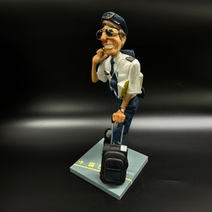 Pilot Figurine I Forchino Guillermo Collectibles Art - Etsy