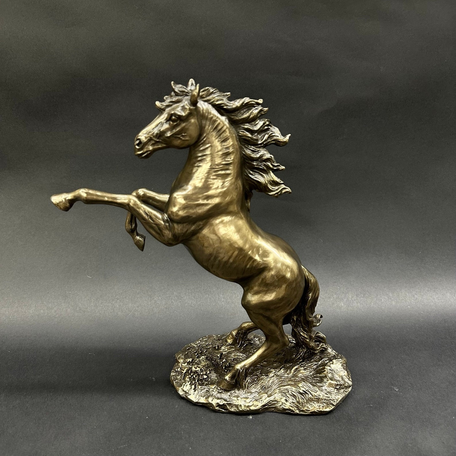 Stomping Horse Decor I Horse Art Gift I Horse Statue - Etsy