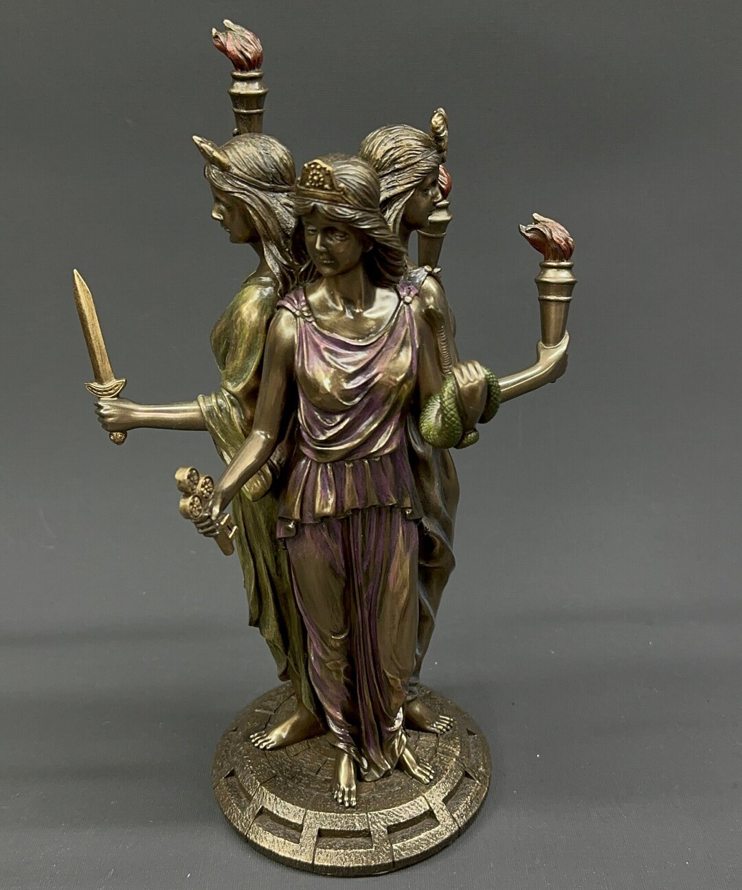 Hecate Sorcerer Statue I Sorcerer Figurines I Sorcerer Decorative Gifts ...