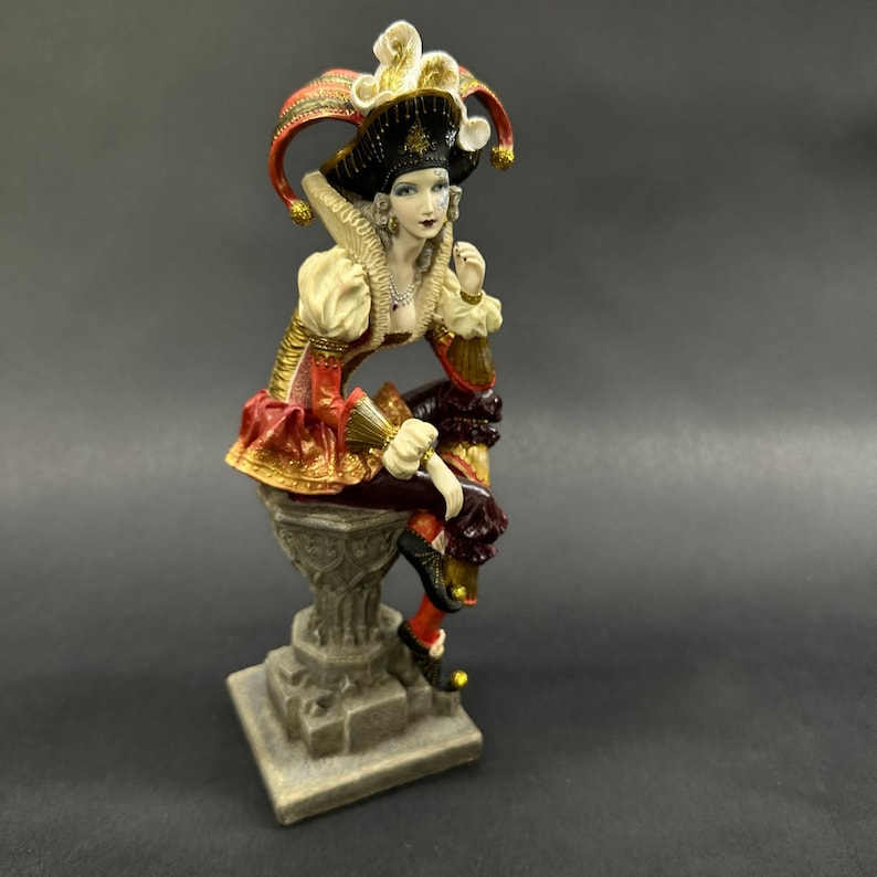 Jester I Jester Statue I Jester Figurines I Christmas Jester Gift I ...