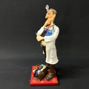 Comic Art Doctor Statue Gifts I Art Collectibles Sculpture I Handmade ...